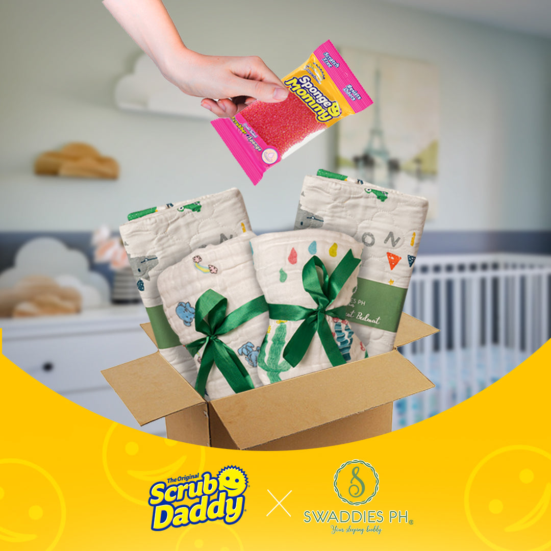 Product Spotlight: Swaddies PH x Scrub Daddy PH – Scrub Daddy Philippines